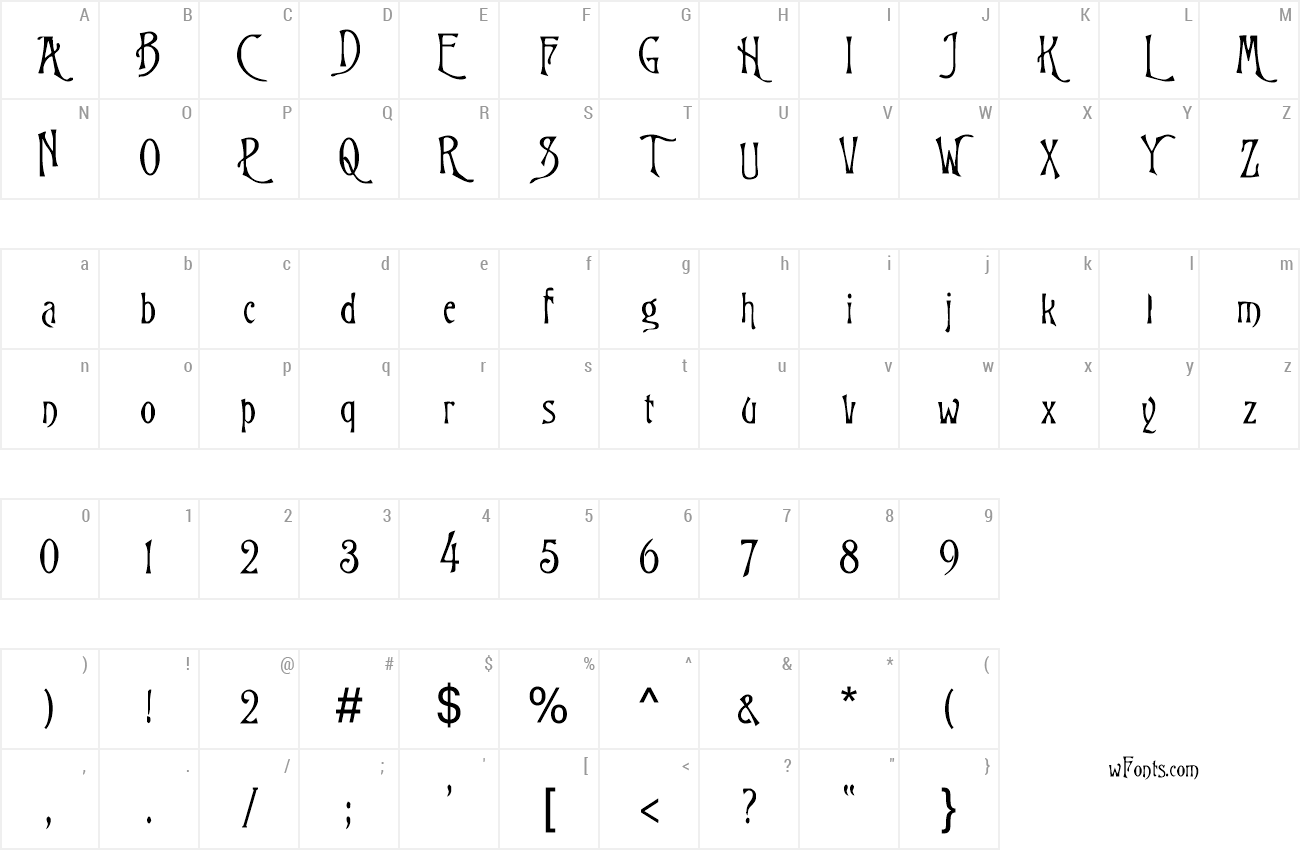 Download Free Font Sinister